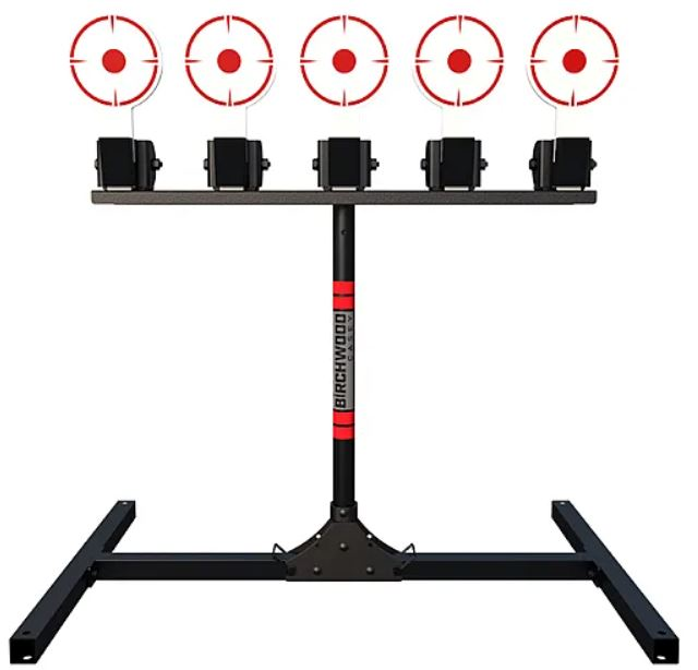 Birchwood Casey 5 Spring-Loaded Self-Resetting Targets With Plate Rack ...